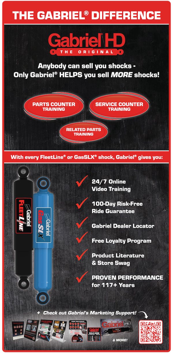 Shocks - Gabriel | PartsCap by Daimler Truck North America